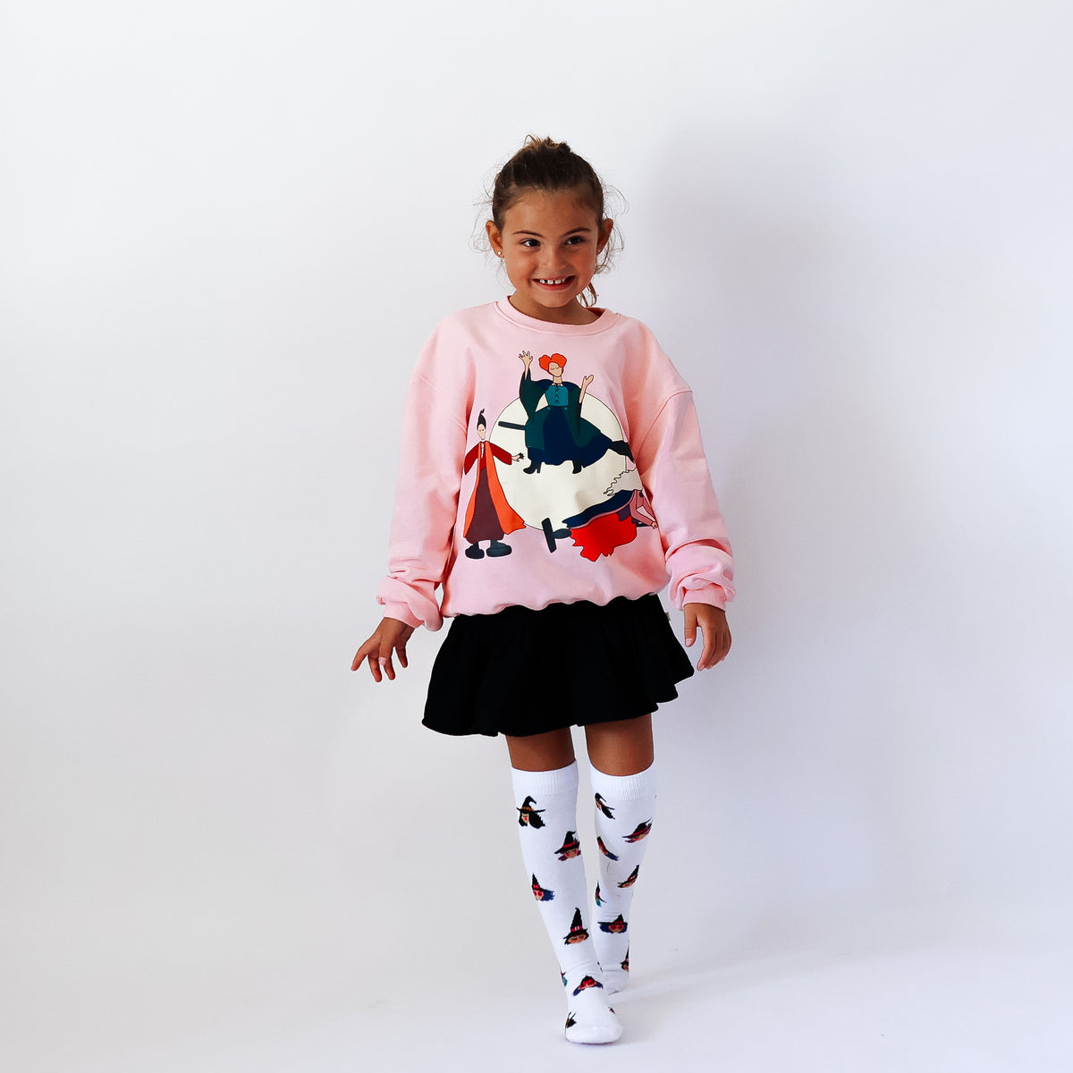 HOCUS POCUS | PINK | oversized drop shoulder | KIDS – Minimalist Folk Co.