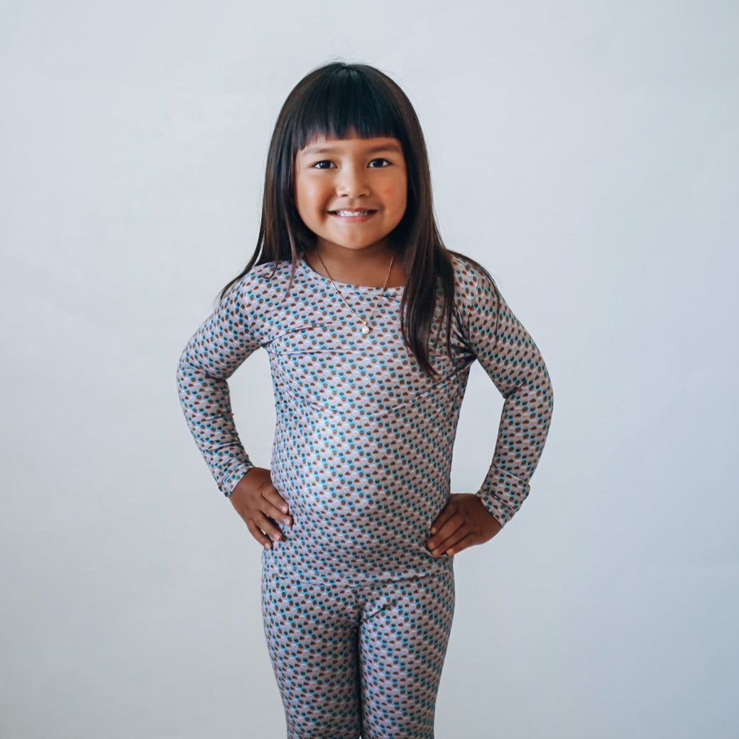 2 PIECES BAMBOO PAJAMAS - KIDS – Minimalist Folk Co.