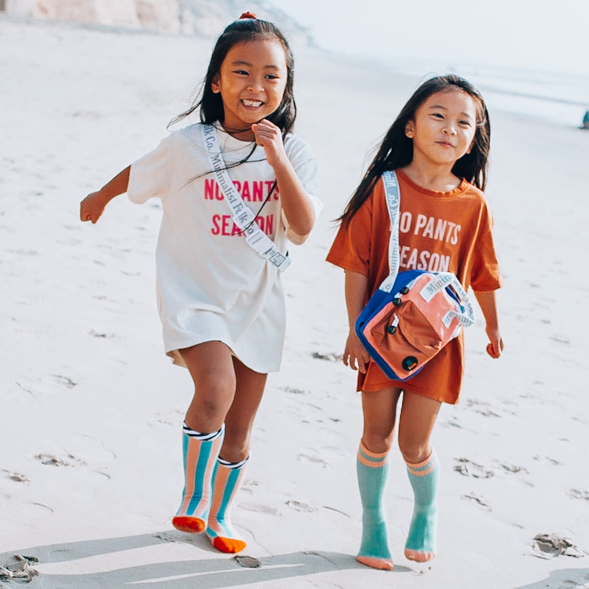 NO PANTS SEASON™ in hot pink | Kids Tee – Minimalist Folk Co.